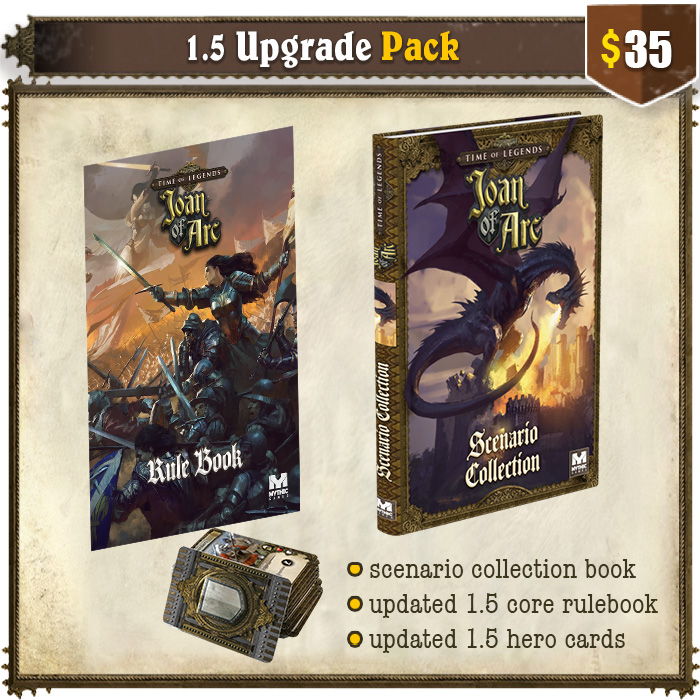 Time of Legends: Joan of Arc 1.5 by Mythic Games - 1.5 Upgrade Pack ...