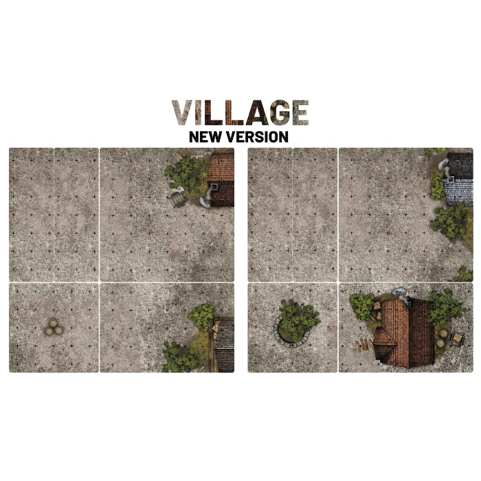 Maxi Mini Maps for RPG systems by Anomaly Presents - Modular Village ...