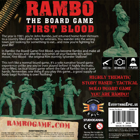 Rambo: the Board Game by Everything Epic - Rambo the Board Game ...