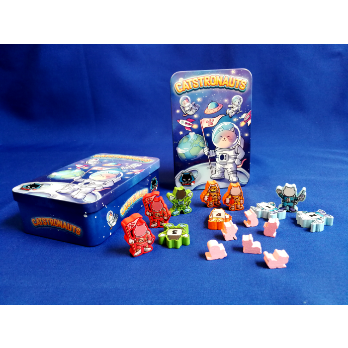 LevitatingDice by Conflict Games - Catstronauts - Gamefound