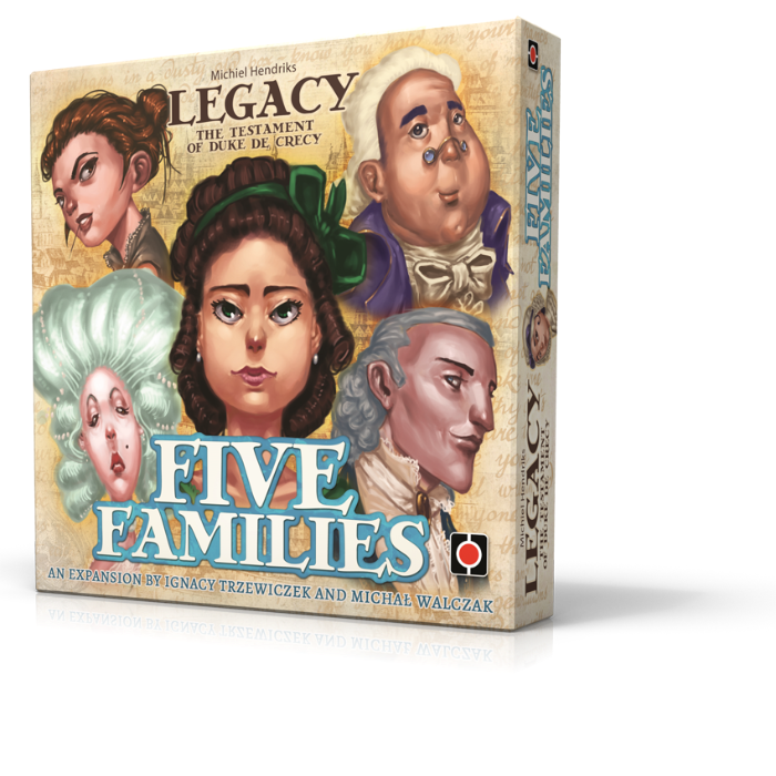 Stronghold: Undead by Portal Games - Legacy: Five Families - Gamefound