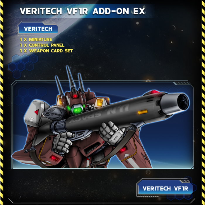 Robotech Macross DOG FIGHT- The Miniatures Game by MiniTech Games - Veritech VF-1R Add-On EX ...