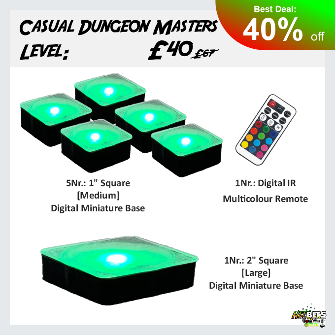 HitBits: Digital Miniature Bases for your TTRPG! by THEORYCRAFT - Gamefound