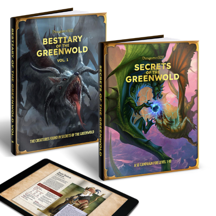 Secrets of the Greenwold - RPG Campaign Book & Adventure Bundle by ...