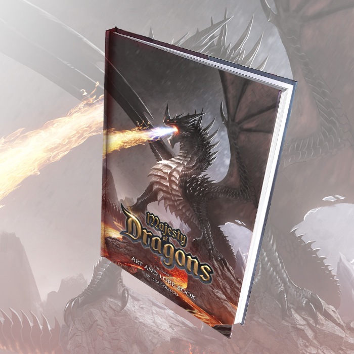 Majesty of Dragons by Dragolisco - Art and Lore Book - Gamefound