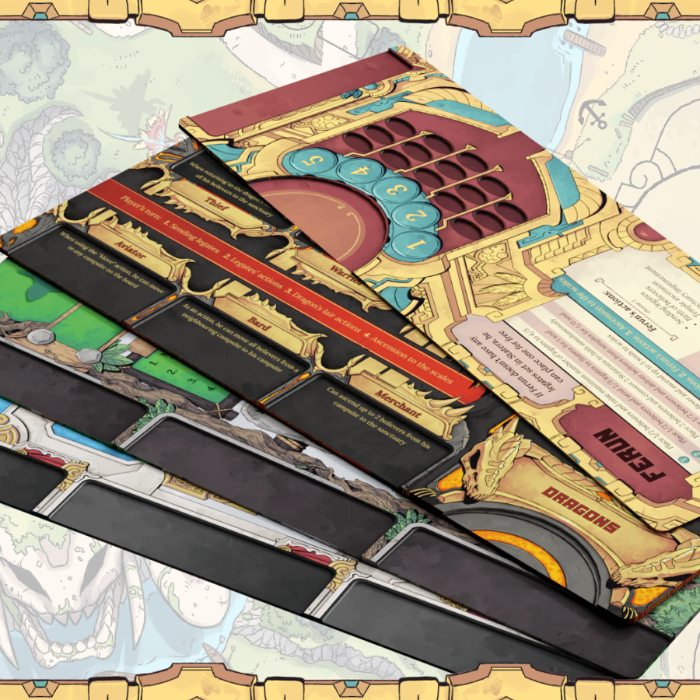 Statera by FATboardgames - Dual-layer player boards - Gamefound