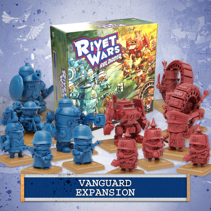 Rivet Wars: Reloaded by Steamforged Games - Vanguard expansion - Gamefound