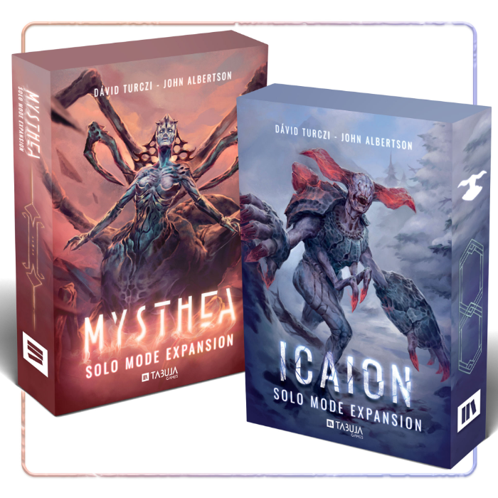 Mysthea and Icaion Solo Expansions by Tabula Games - Gamefound
