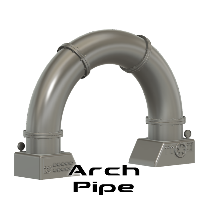 Tech Arches for TTRPGs, Dioramas and other Display by Plastic Dungeon ...