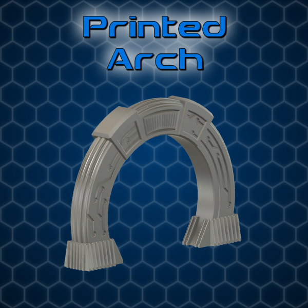Tech Arches for TTRPGs, Dioramas and other Display by Plastic Dungeon ...