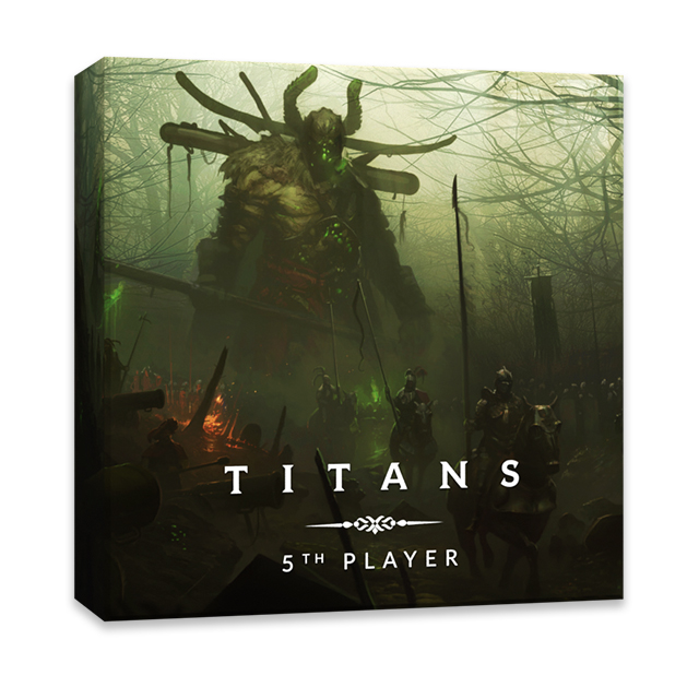 TITANS Board Game by Go On Board - 5th Player Expansion - Gamefound