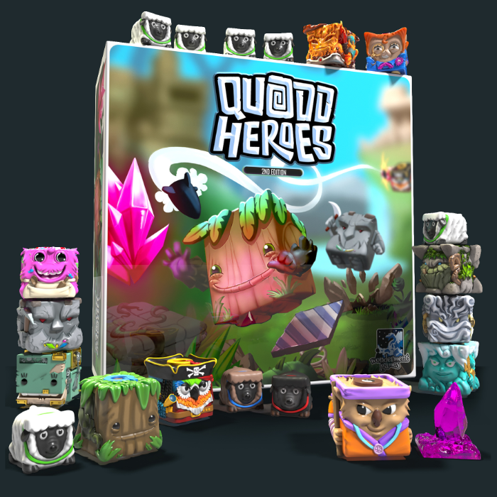 Quodd Heroes (2nd Edition) by Wonderment Games - Quodd Heroes - 2nd ...