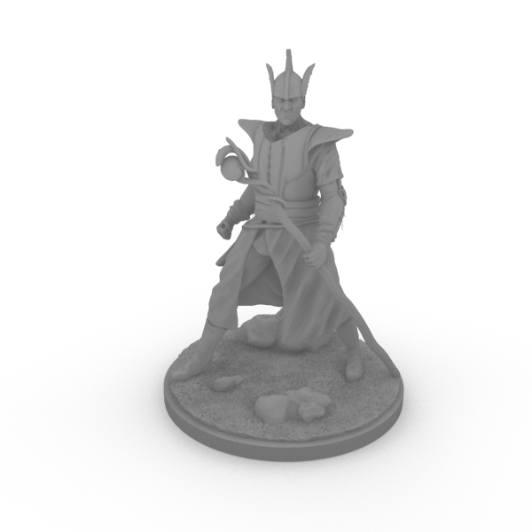 King Arthur's Vortex Chess by El Fenix Games - 3D printed Medraut ap ...