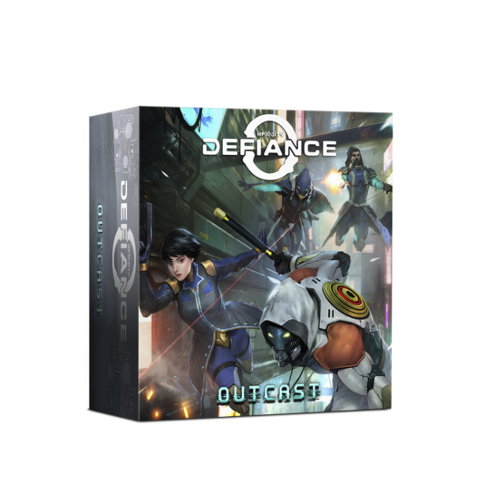 Infinity Defiance by Corvus Belli - Outcast Expansion - Gamefound