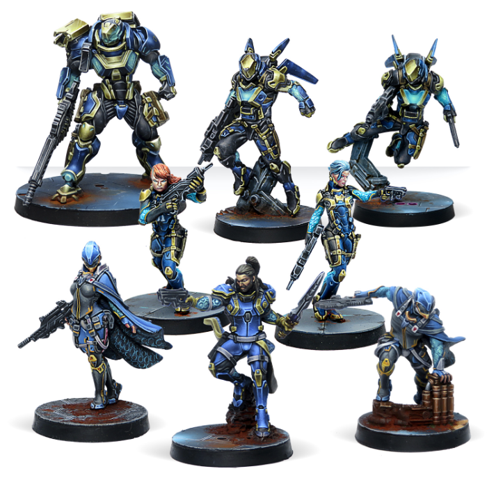 Infinity Defiance by Corvus Belli - Outcast Expansion - Gamefound