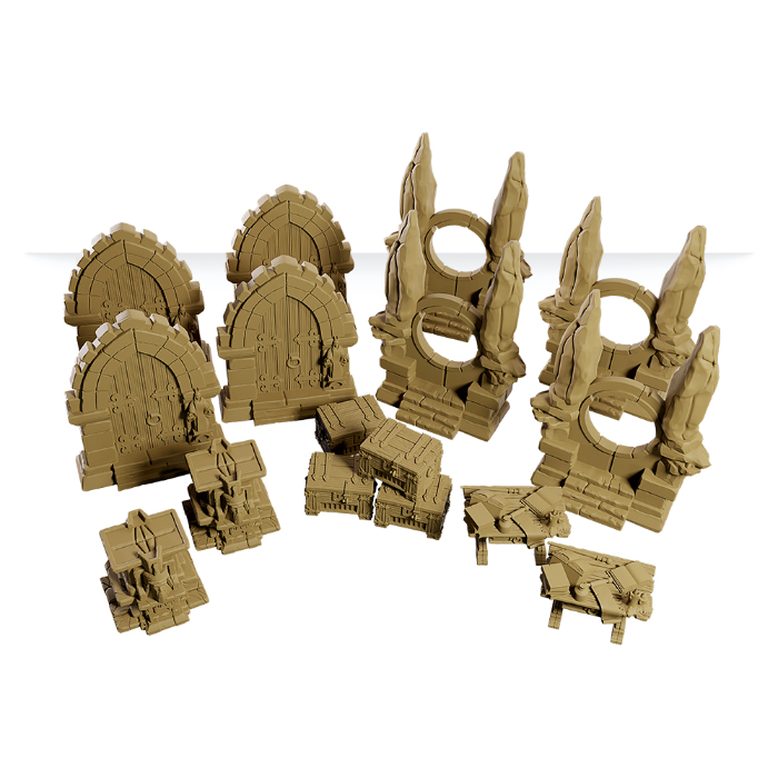 Warcrow Adventures by Corvus Belli - Scenery Pack - Gamefound