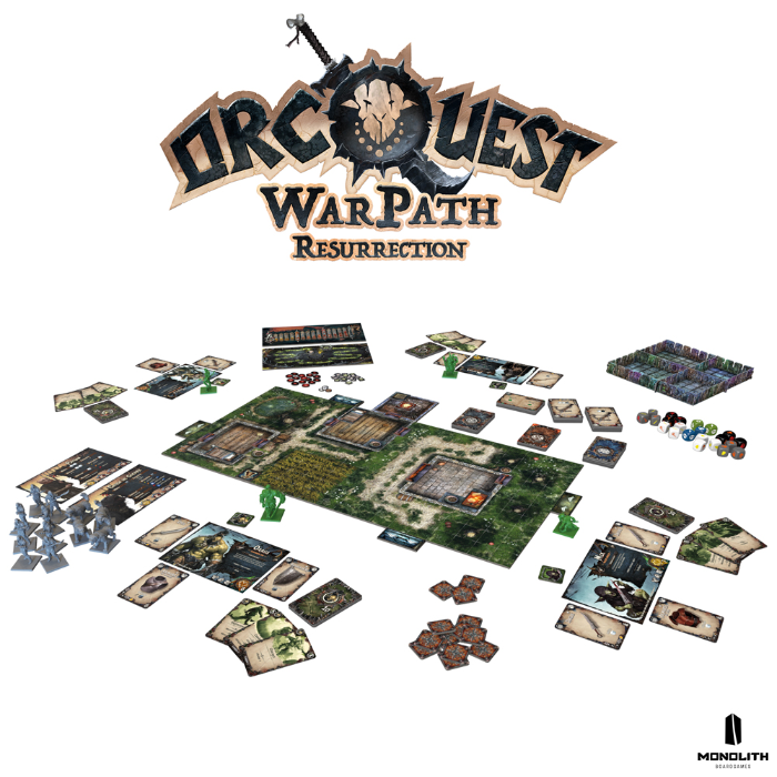 OrcQuest WarPath : Resurrection by Monolith Board Games - Resurrection ...