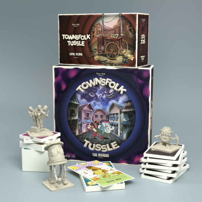 Townsfolk Tussle: Foul Neighbors and Odd Jobs by Panic Roll - Returning ...
