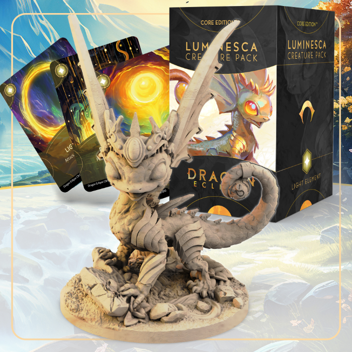 Dragon Eclipse by Awaken Realms - Luminesca Creature Pack (free gift) - Gamefound