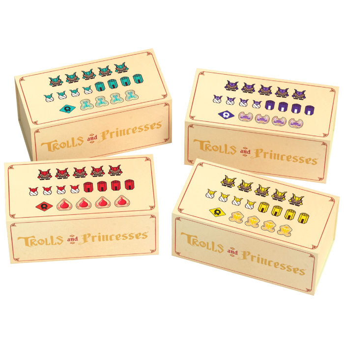 Trolls & Princesses by Game Brewer - Magnetic Boxes Storage System ...