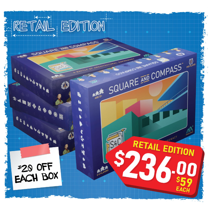 Square & Compass by AaAa Studios - Gamefound