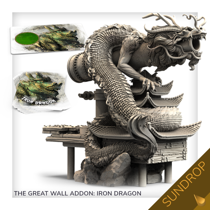 Great Wall Board Game by Awaken Realms - Iron Dragon (sundrop) - Gamefound