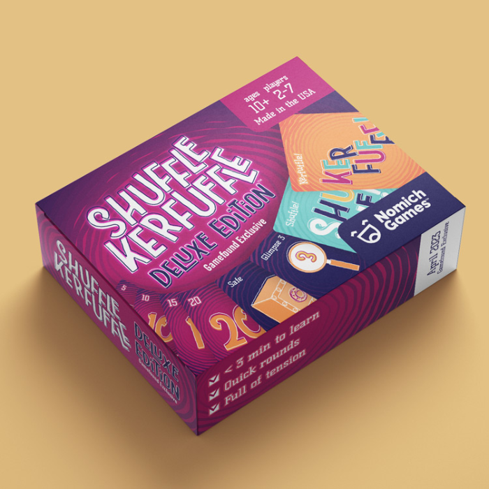 Shuffle Kerfuffle: Push Your Luck and Shuffle The Deck! by Nomich Games ...