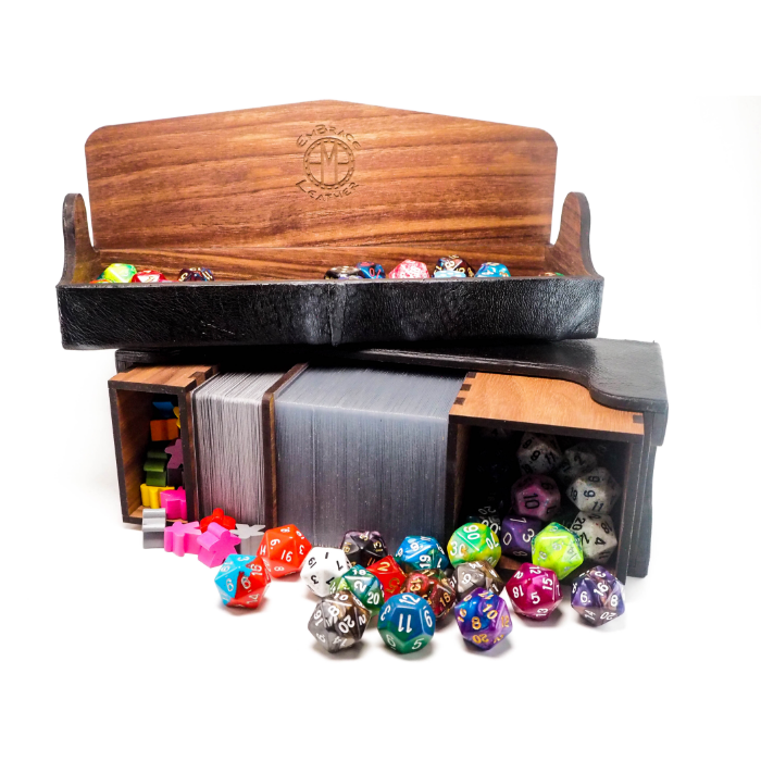 Dragon Deck Boxes 2.0 by EmBrace Leather - Triple Deck Box (300 Cards ...