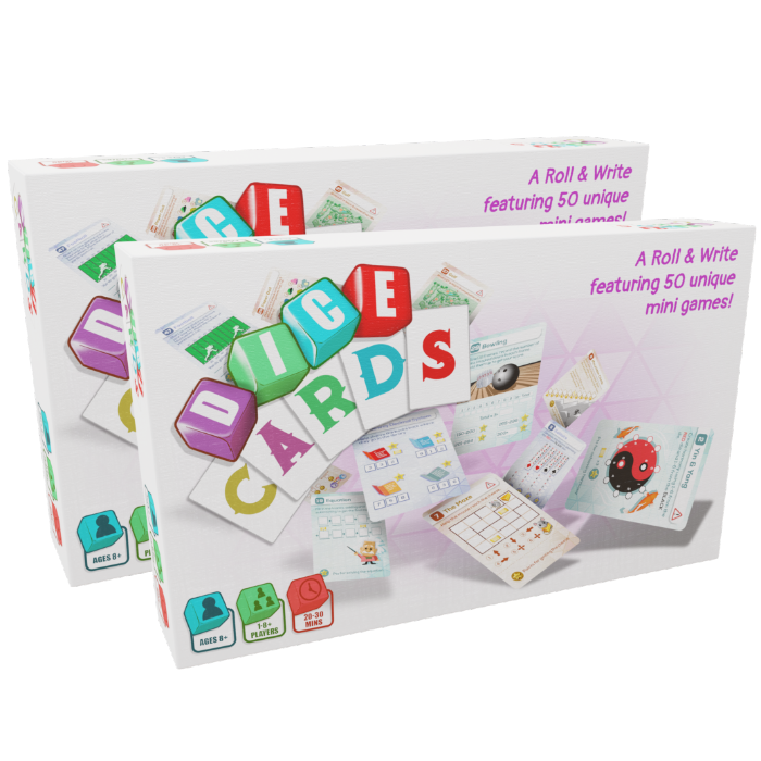 Dice Cards by CardLords - Dice Cards (2 Copies) - Gamefound