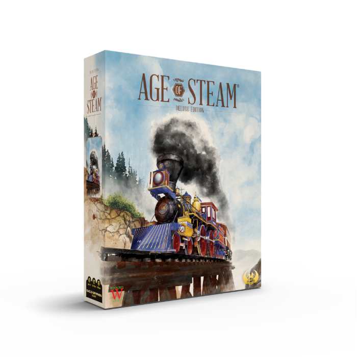 Age of Steam Deluxe Expansion Volume IV + Acrylic Track Tiles by Eagle ...