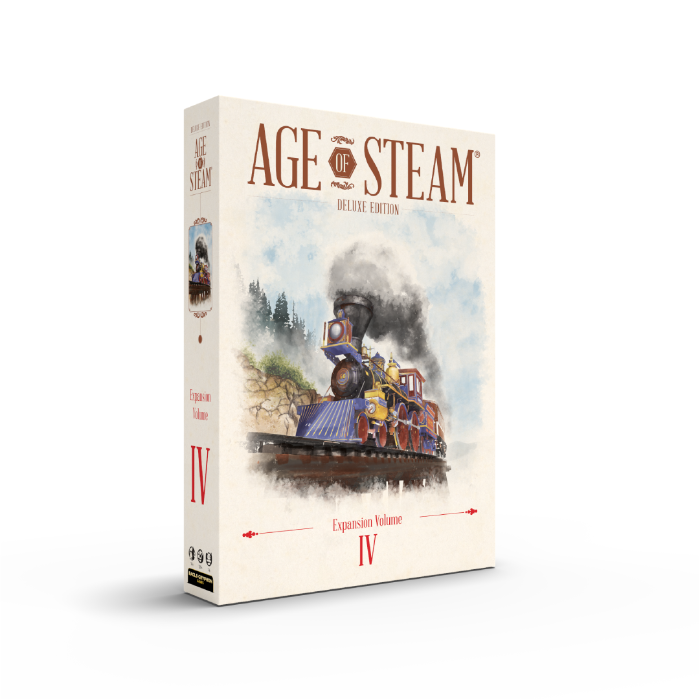 Age of Steam Deluxe Expansion Volume IV + Acrylic Track Tiles by Eagle ...