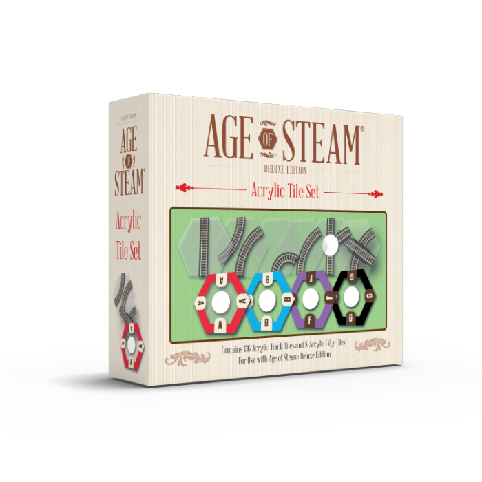 Age of Steam Deluxe Expansion Volume IV + Acrylic Track Tiles by Eagle ...