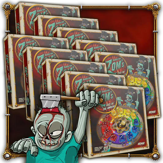 Baron von Zom's Dice of the Undead by KRZWLR - Gamefound