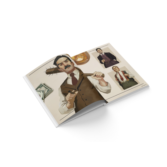 Scarface 1920: Bloody Business by Redzen Games - Art Book - Gamefound