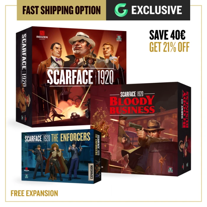 Scarface 1920: Bloody Business by Redzen Games - Gamefound