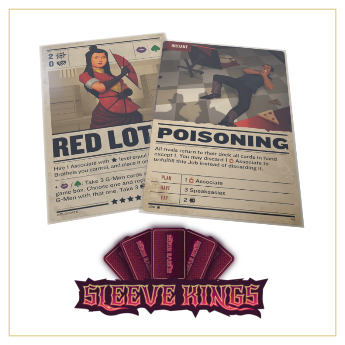 Scarface 1920: Bloody Business by Redzen Games - Bloody Business Card ...