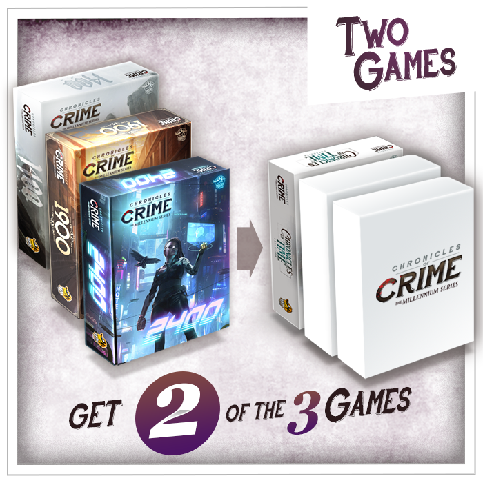 Chronicles of Crime - The Millennium Series by Lucky Duck Games - Two ...