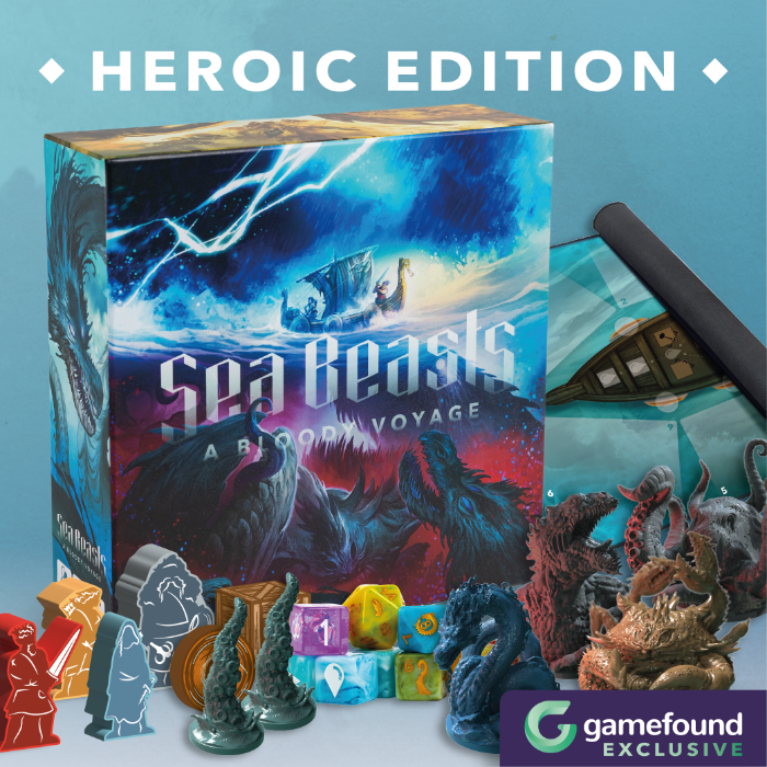 Sea Beasts by littlest lantern - Gamefound