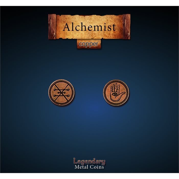 Legendary Metal Coins Season 5 by Drawlab - Alchemist Copper Coins ...