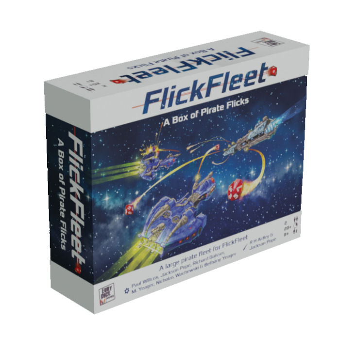 FlickFleet: A Box of Pirate Flicks by Eurydice Games Ltd - Gamefound