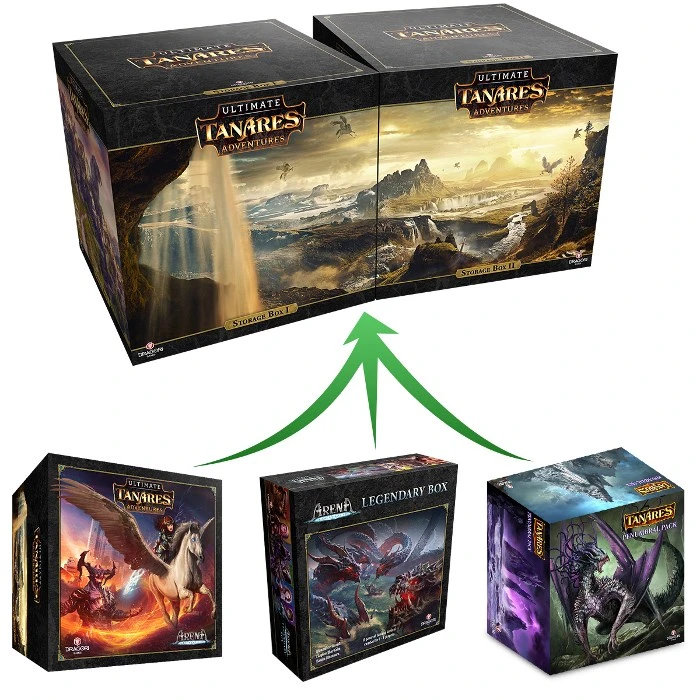 Tanares Adventures Ultimate Edition by Dragori Games - Super Box Pledge ...