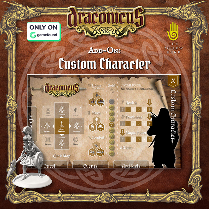 Draconicus - The Fantasy Boardgame by The Yellow Hand - Gamefound