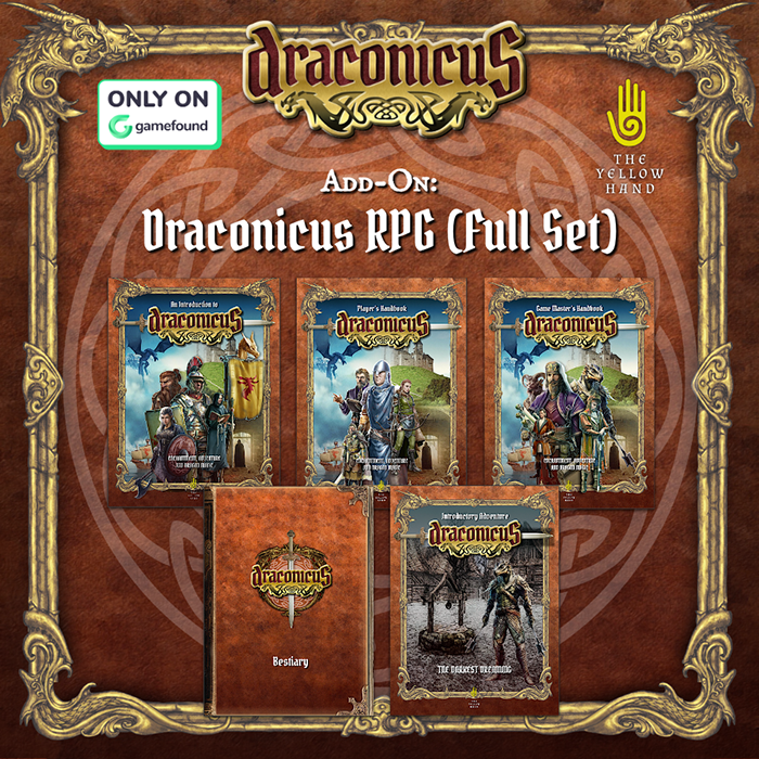 Draconicus - The Fantasy Boardgame by The Yellow Hand - Gamefound