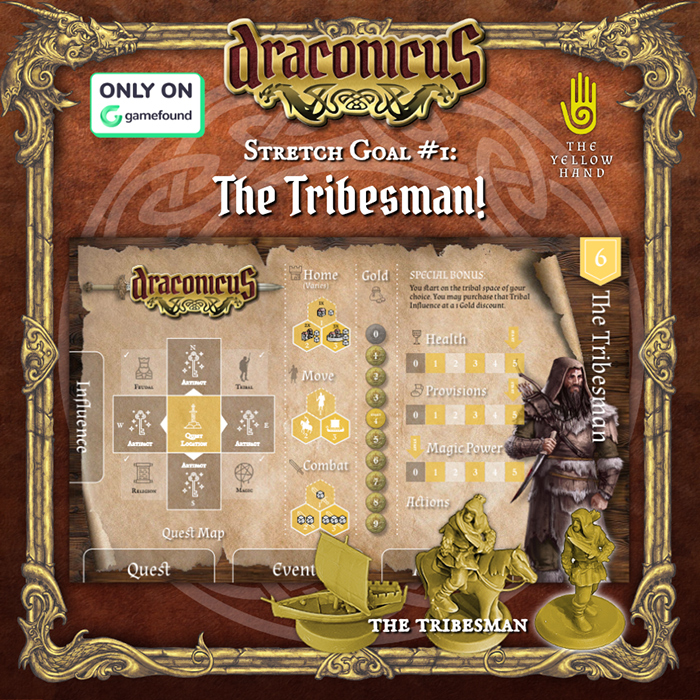 Draconicus - The Fantasy Boardgame by The Yellow Hand - Gamefound