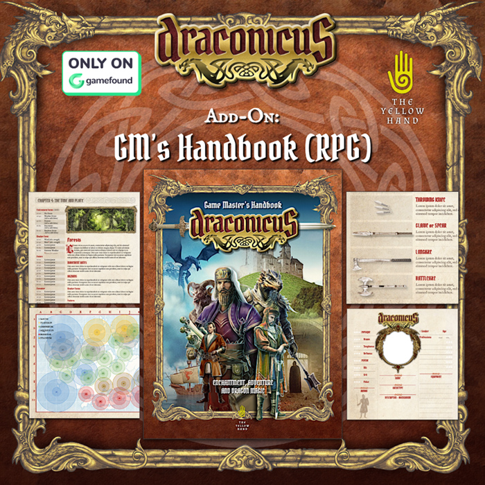 Draconicus - The Fantasy Boardgame by The Yellow Hand - Gamefound