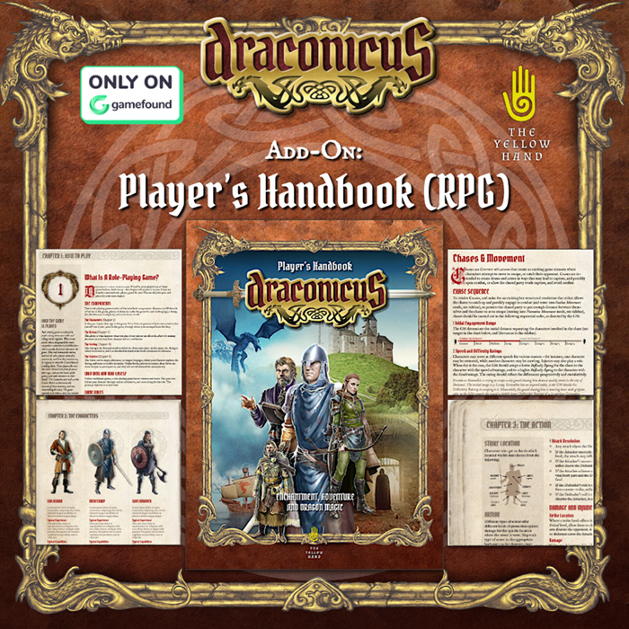 Draconicus - The Fantasy Boardgame by The Yellow Hand - Gamefound