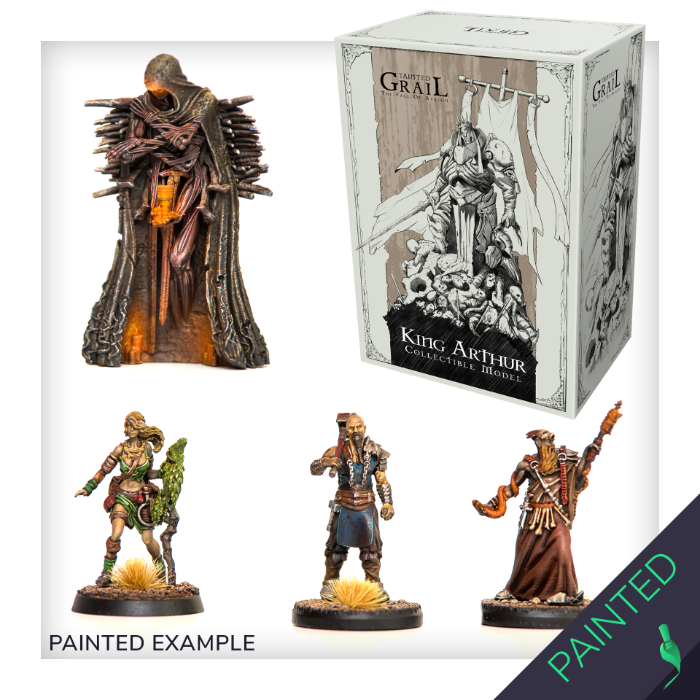 Tainted Grail by Awaken Realms - Painted King Arthur (plastic) - Gamefound