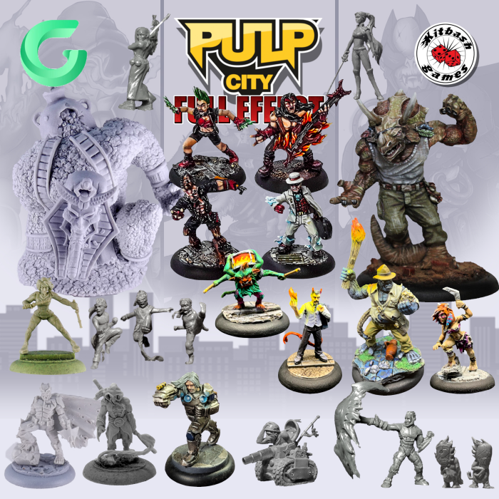 Pulp City: Full Effect by Kitbash Games - Gamefound