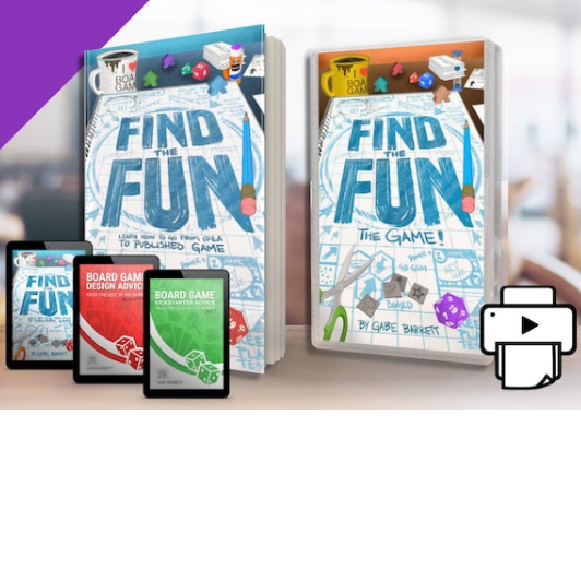Find the Fun: Game Design Resources by Gabe-Barrett - Gamefound