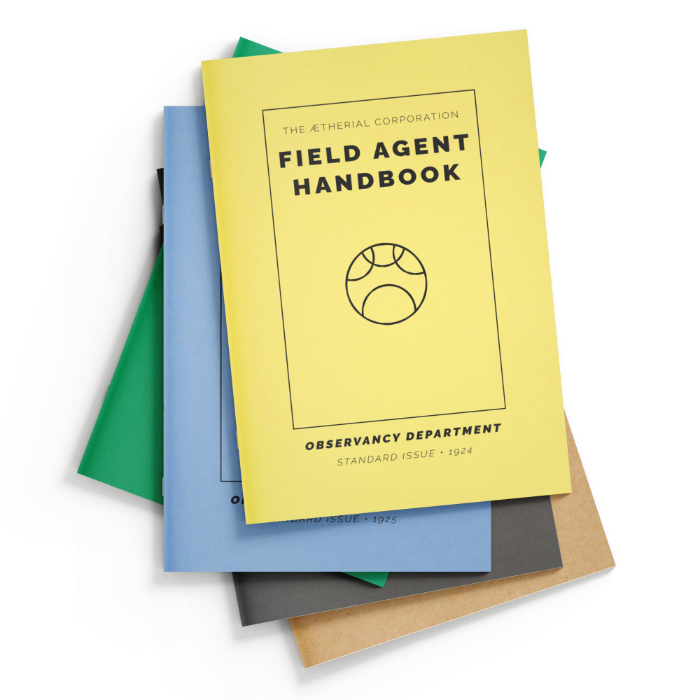 Field Agent Handbooks: Observancy Department 1924-28 by aethercorpgames ...